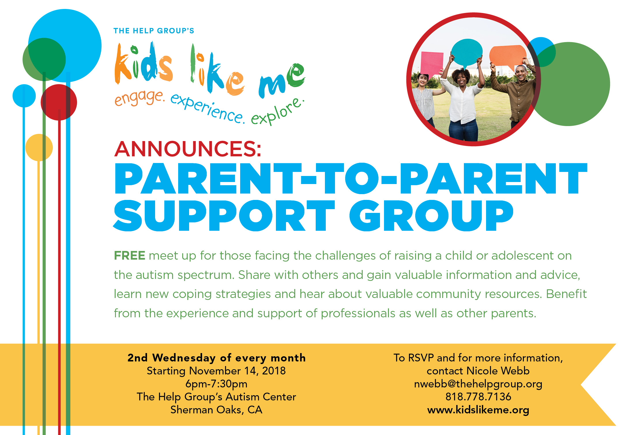 Parent-to-Parent Support Groups - Kids Like Me Parent-to-Parent Support Groups - Kids Like Me